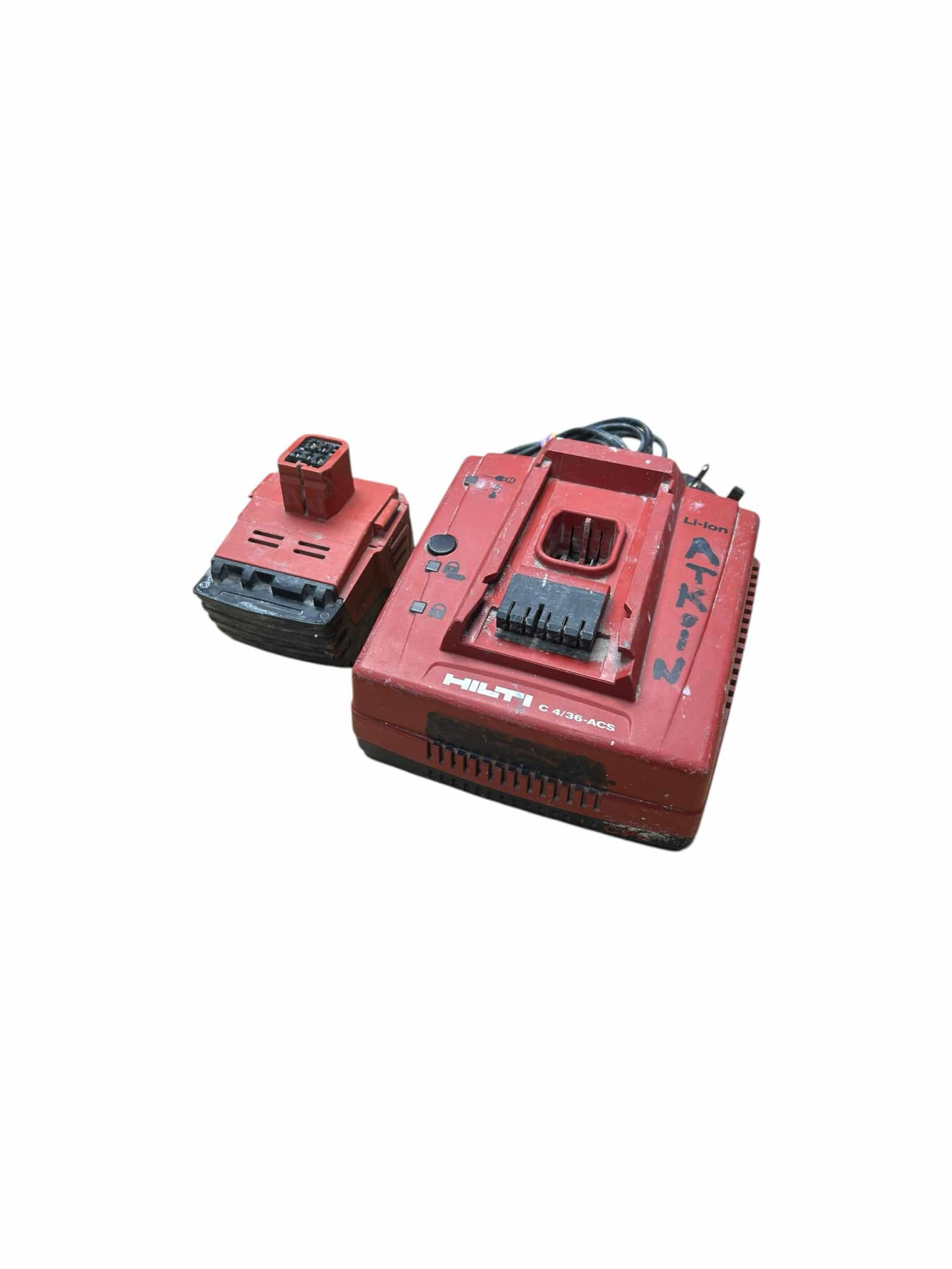 Pre-owned HILTI C4/36-ACS Battery Charger Li-Ion 220-240V AC 50Hz 250W & - Own4Less